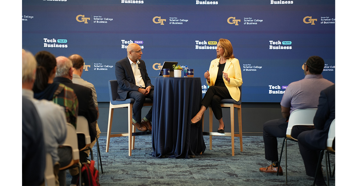 Tech Talks Business Features Kim Greene, Chairman, President, and CEO ...