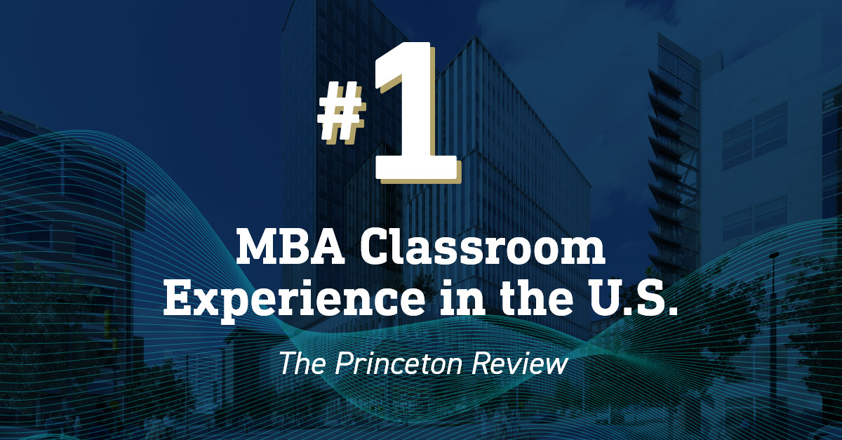 Georgia Tech Ranked No. 1 for MBA Classroom Experience by Princeton Review